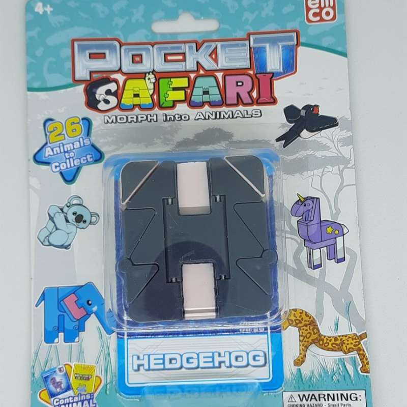 Jual Emco Pocket Safari Mainan alphabet Hewan Huruf U-Z - Huruf T di ...