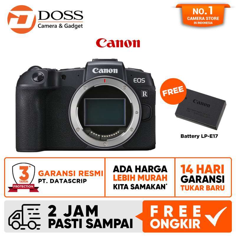Promo Canon Eos Rp Kamera Mirrorless [body Only] Diskon 13% Di Seller ...