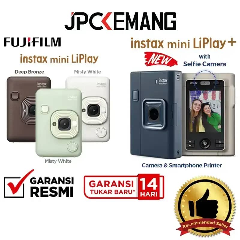 Promo Jpc Kemang Fujifilm Instax Mini Liplay+ / Liplay Fuji Instax Mini ...