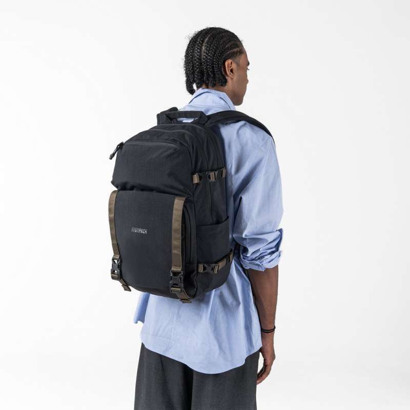 Jual Bodypack Nook Laptop Backpack - Black di Seller Bodypack ...