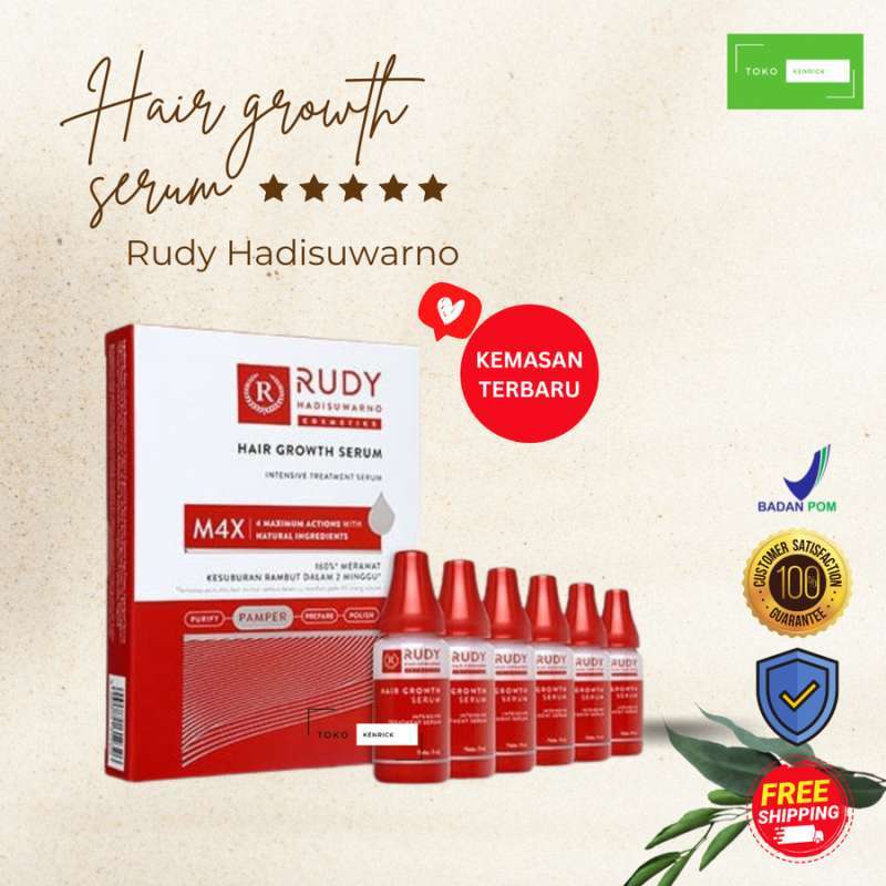 Jual Rudy Hadisuwarno Hair Growth Serum Untuk Rambut Rontok Di Seller ...