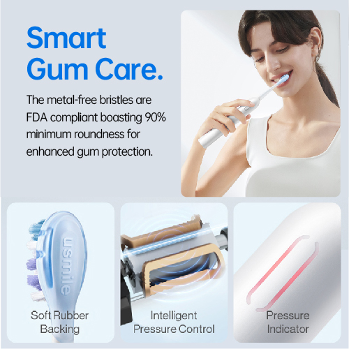 Promo usmile Y10 PRO Sonic Electric Toothbrush Smart Screen Rechargeable for Beginners Sikat ...