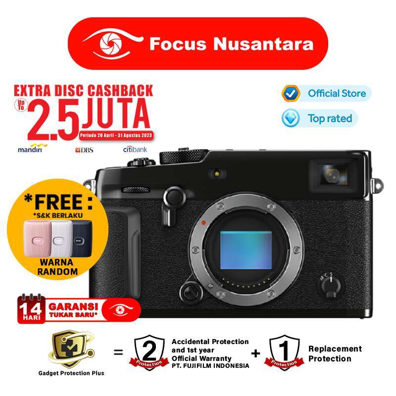Jual FOCUS NUSANTARA - FUJIFILM X-PRO3 Black Body Only di Seller Focus ...