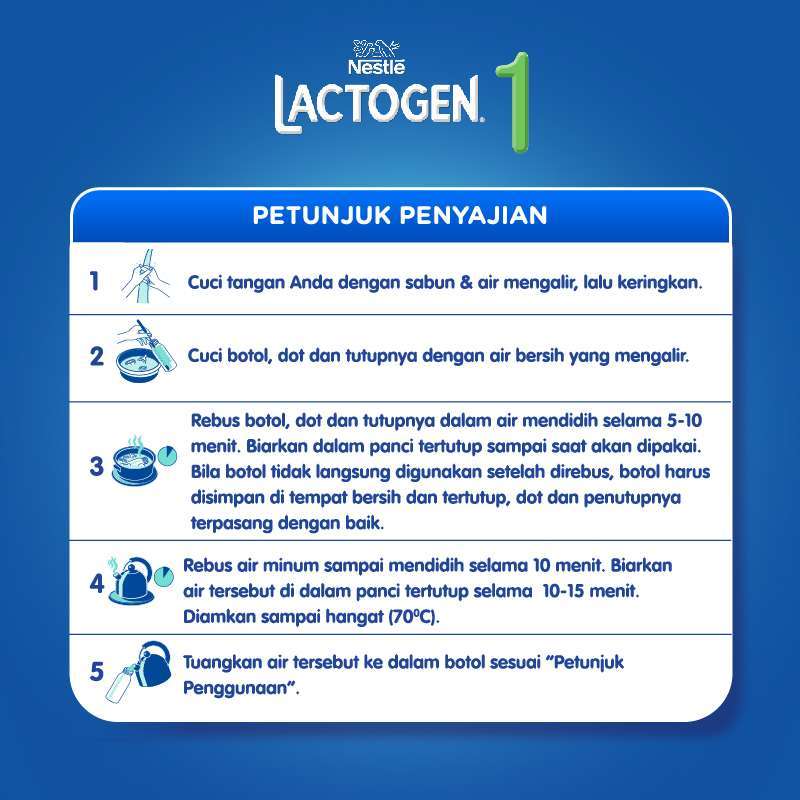 Jual Nestle Lactogen 1 Susu Formula 0-6 Bulan Box 1 Kg Di Seller Fresh ...