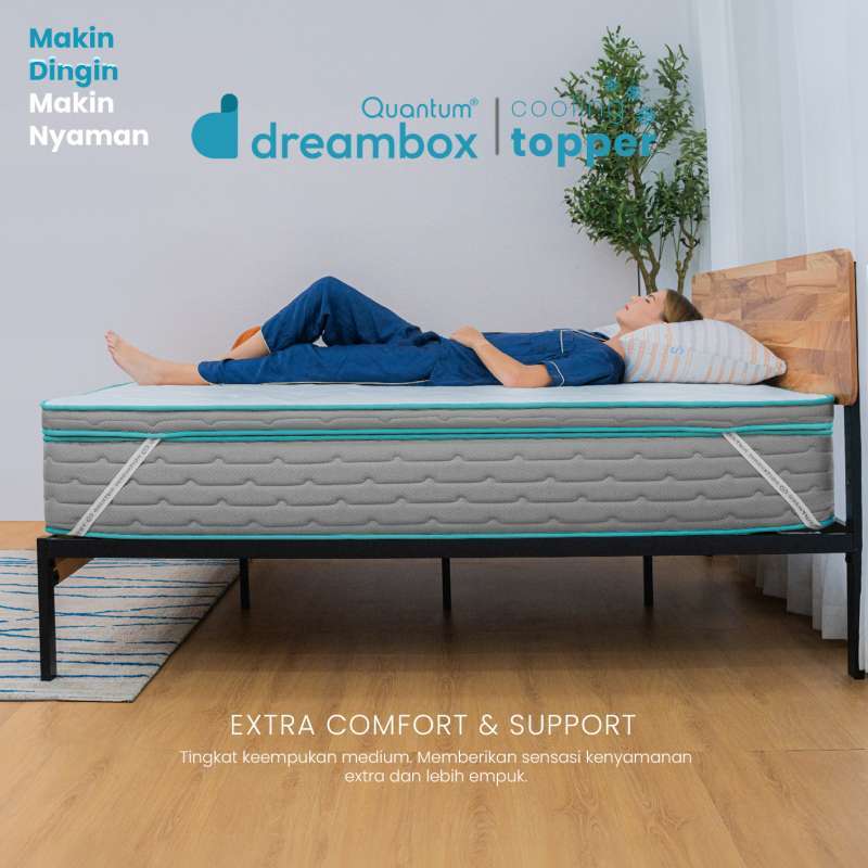 Promo Quantum Dreambox Cooling Topper Aircool / Topper Kasur Dingin ...