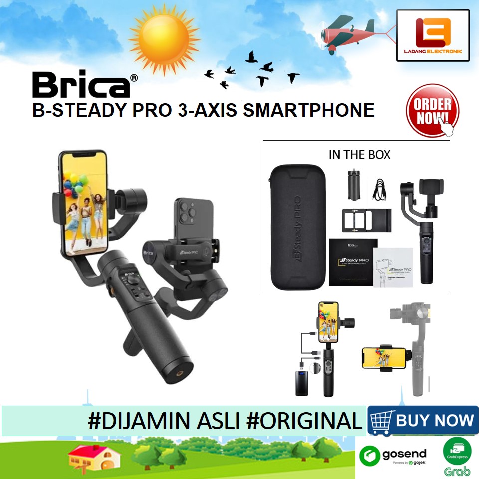 Jual Brica B-Steady Pro New 2023 3-Axis Stabilizer | B-Steady Pro 2023 ...