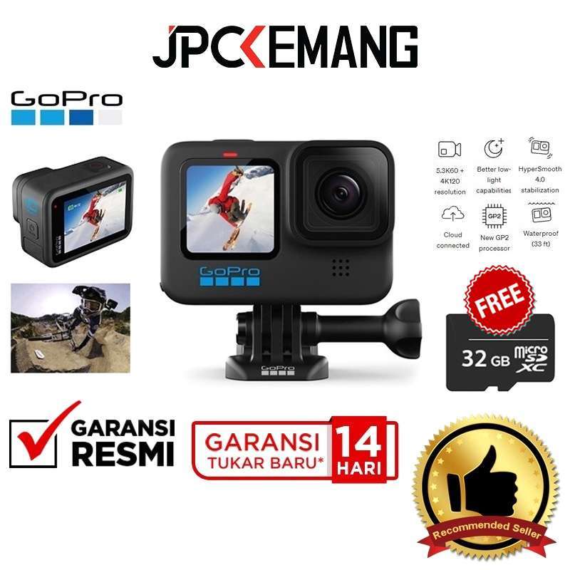 Jual Jpc Kemang Gopro Hero 10 Black Gopro Hero10 Go Pro Action Camera Garansi Resmi Di Seller ...