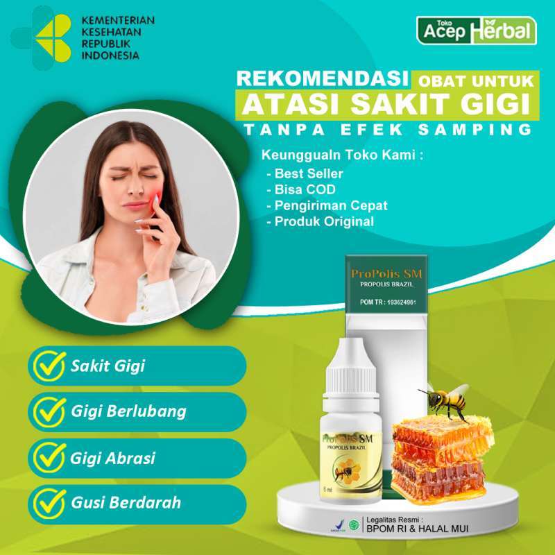 Jual Obat Gusi Bengkak Sakit Gigi Gigi Berlubang Radang Gusi Gigi ...