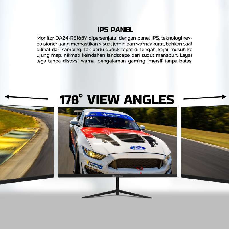 Promo Monitor Led Digital Alliance 24 Inch 1080p Fhd Ips 165hz 1ms ...
