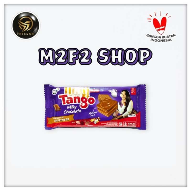 Promo Tango Wafer Milky Chocolate Bite Size | Krim Cokelat Susu - 35 Gr ...