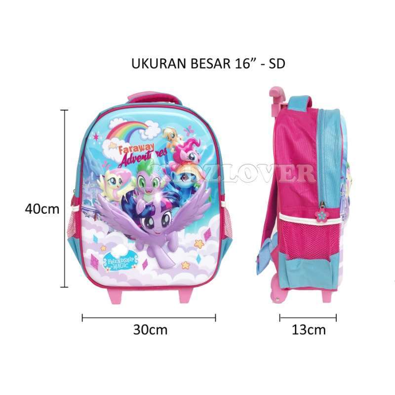 Promo Tas 3D Timbul Koper Ransel Anak Sekolah - TK Tas Trolley ...