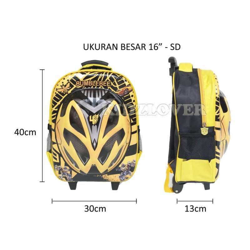 Promo Tas 3D Timbul Koper Ransel Anak Sekolah - TK Tas Trolley ...