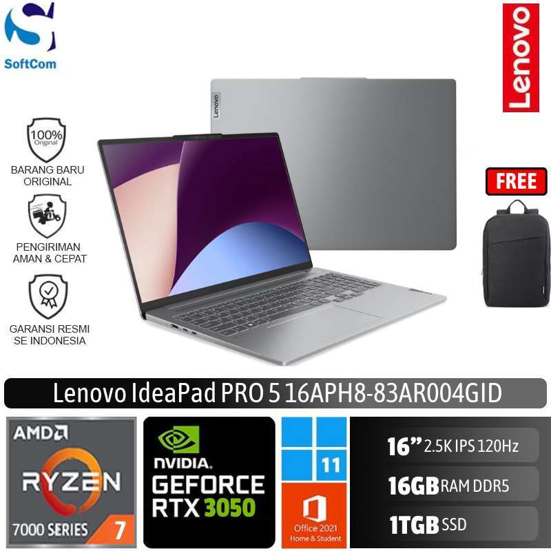 Promo Lenovo Ip Pro 5 4gid Notebook [ryzen 7 7840hs/16gb/1tb Ssd ...