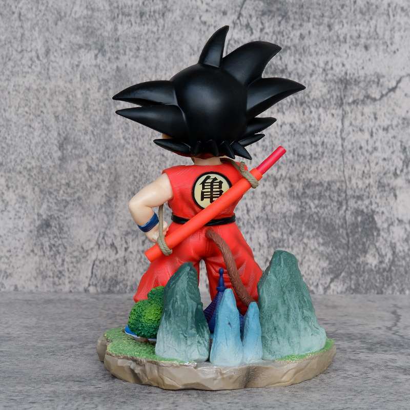 Jual Goku Childhood Training peace 19cm Dragon Ball action figure PVC D ...
