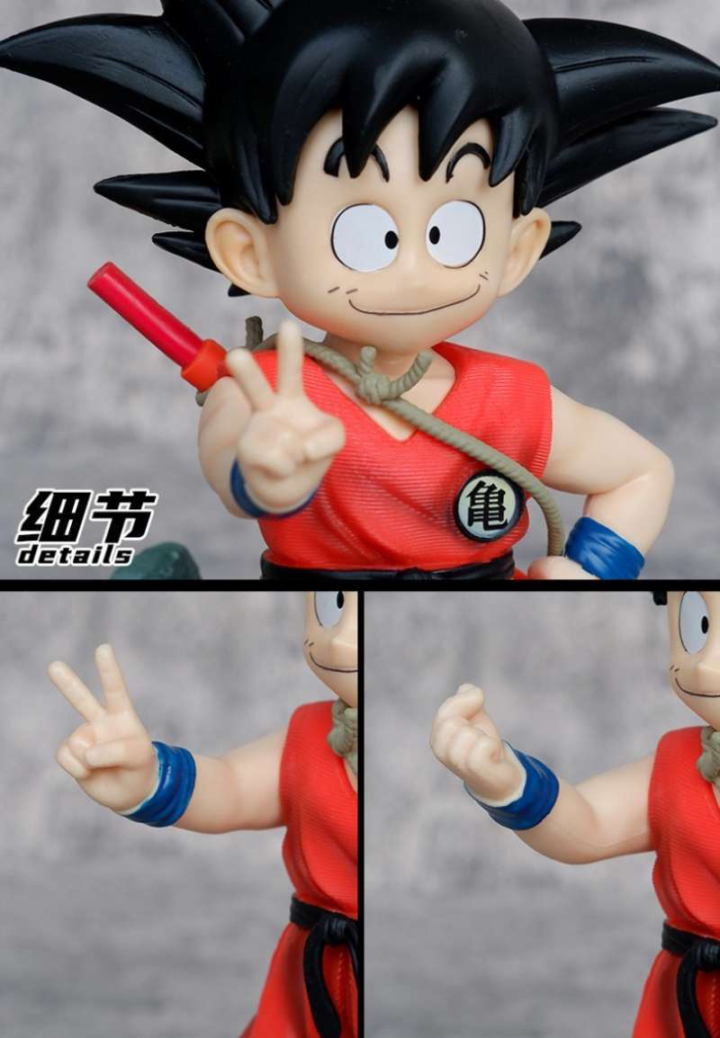 Jual Goku Childhood Training peace 19cm Dragon Ball action figure PVC D ...