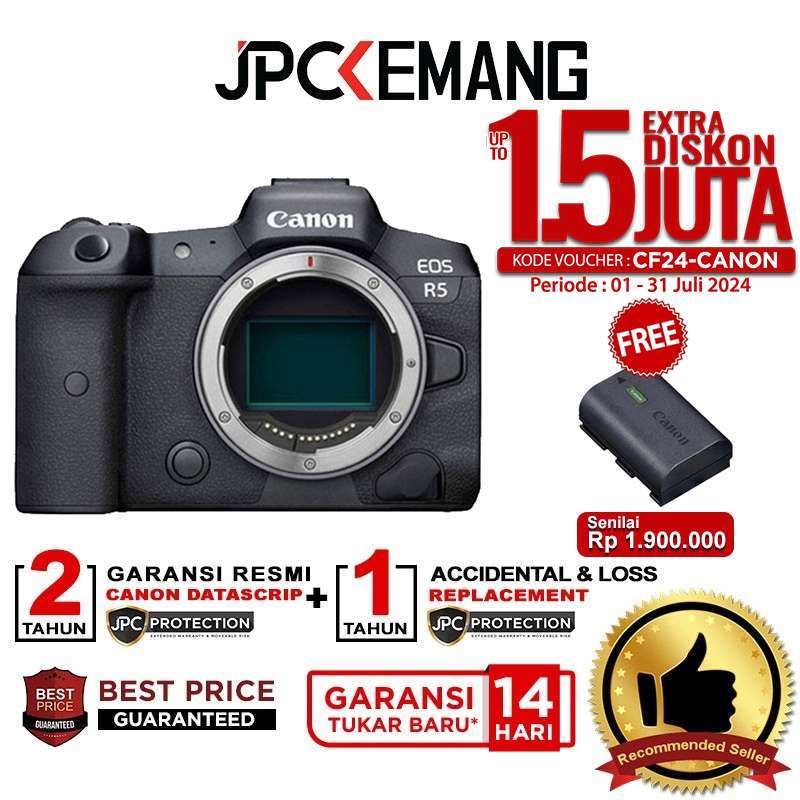 Canon Eos R5 - Harga Terbaru Juli 2024 | Blibli