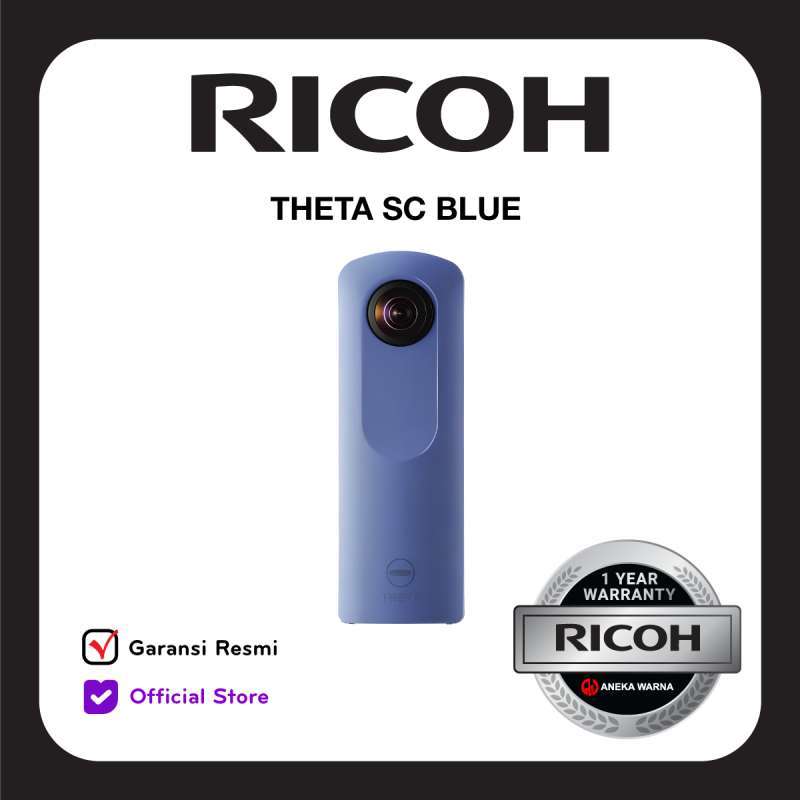 Ricoh Theta SC2 4K 360 Spherical Camera - White