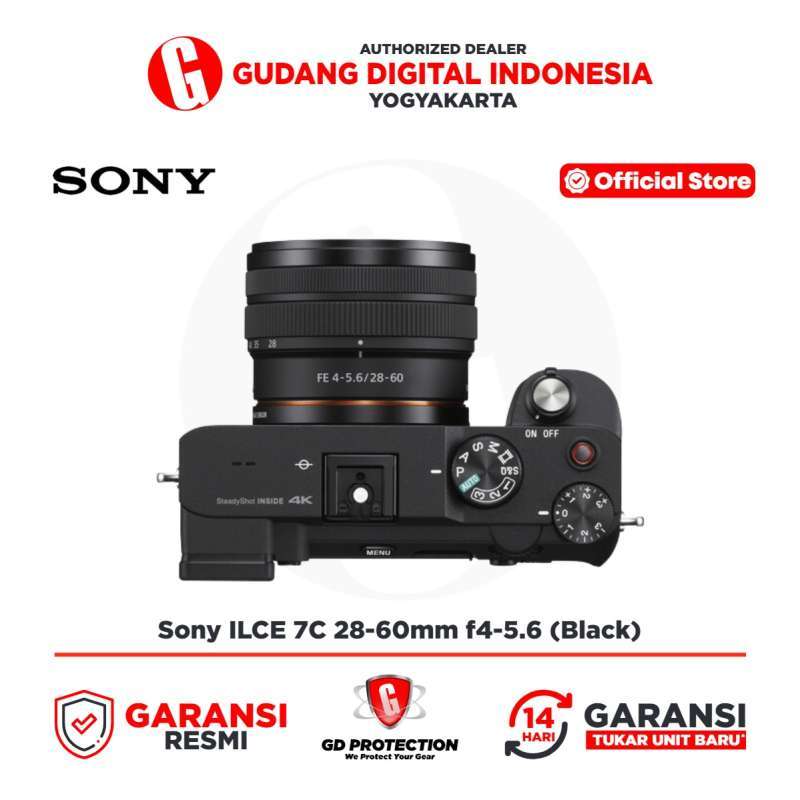 Promo Gudang Digital Sony Alpha 7c With 28-60mm Mirrorless Digital ...