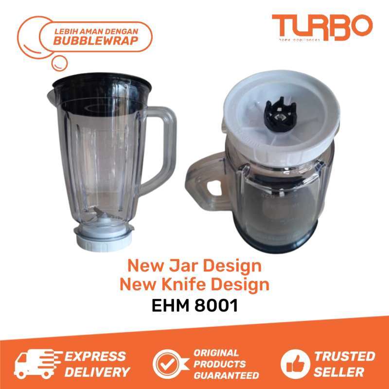 Promo [new] Turbo Blender Plastik Ehm 8001 Veloce - Black Diskon 34% Di ...
