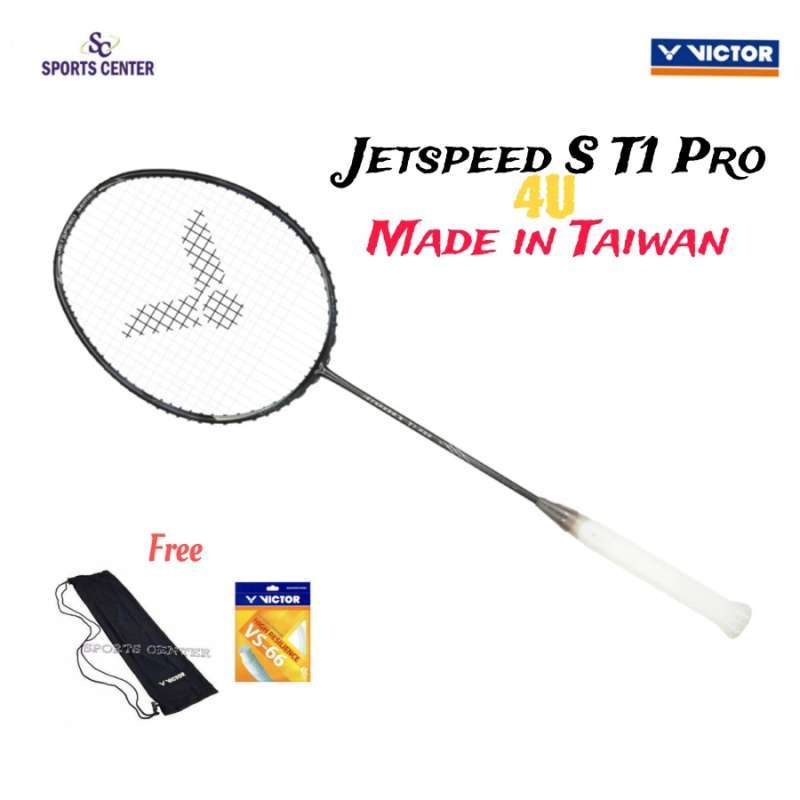 Promo New Raket Badminton Victor Jetspeed S T1 Pro / Js T 1 Pro Diskon 20% Di Seller Sports ...