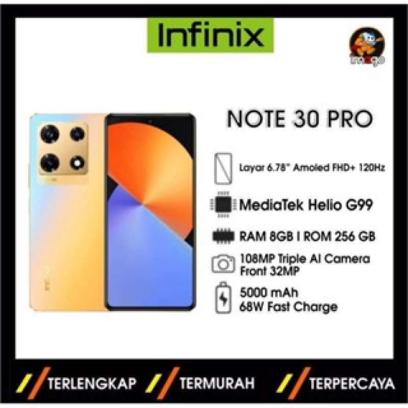 Jual Infinix Note 30 Pro Di Seller Imago Cell - Kartoharjo, Kota Madiun ...