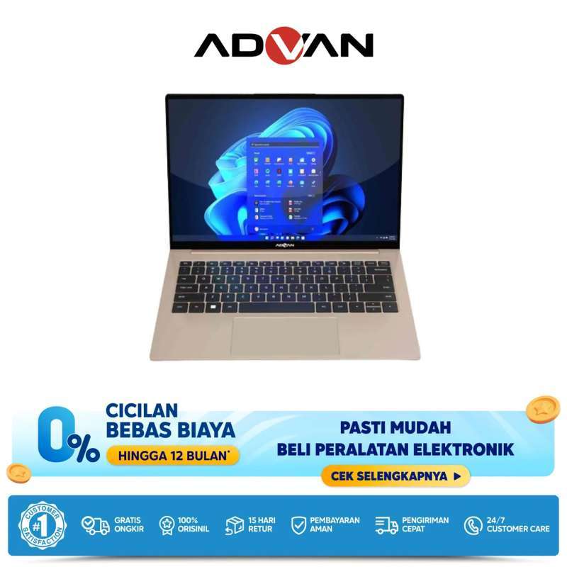 Promo Laptop Advan Workpro Core I5-1035g7 8gb 256gb Ssd 14fhd Ips Work ...