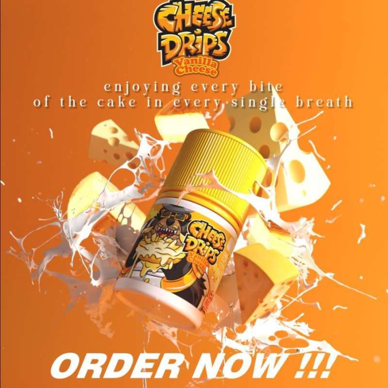 Jual Cheese Drips Vanilla Cheese 60ML by JVS x Steam Queen - Liquid ...