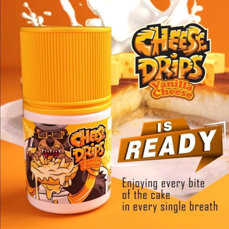 Jual Cheese Drips Vanilla Cheese 60ML by JVS x Steam Queen - Liquid ...