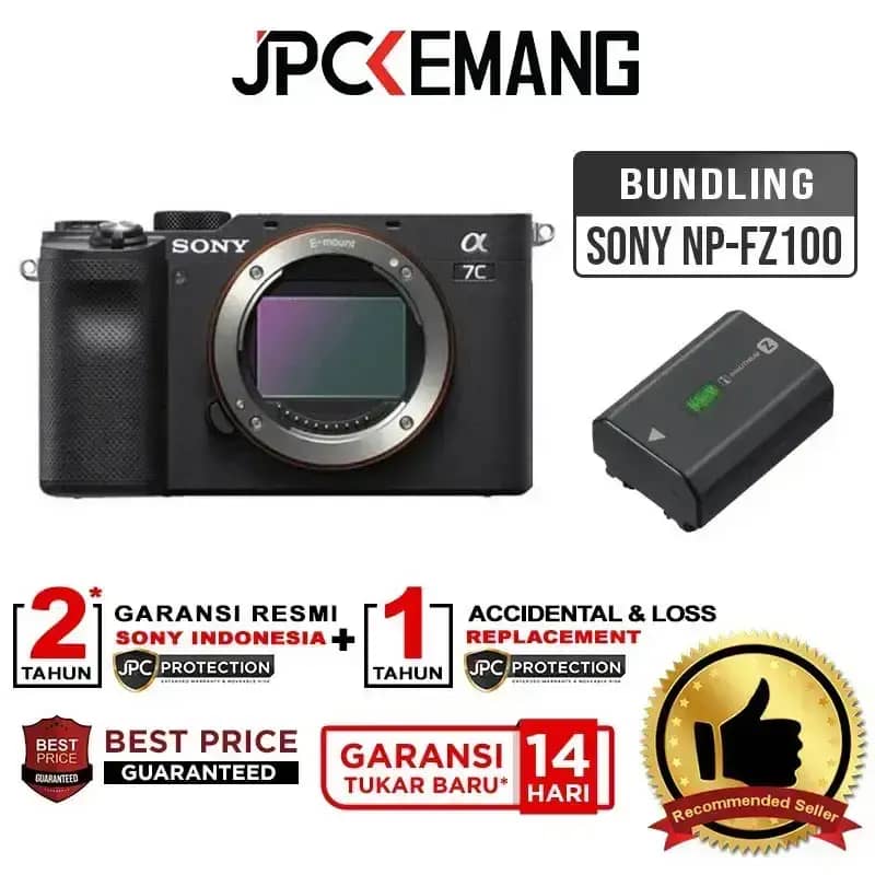 Promo Jpc Kemang Sony A7c Body Only Sony Alpha A7c Sony Alpha 7c Sony A ...