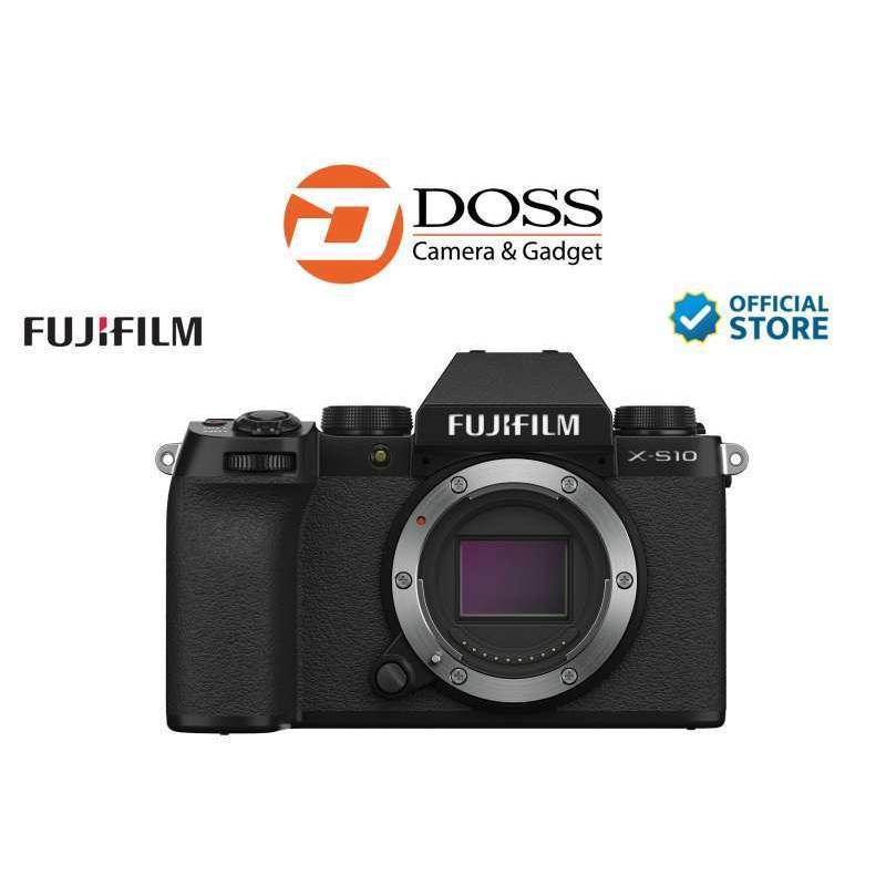 Promo DOSS FUJIFILM X-S10 Mirrorless Digital Camera (Body Only) Diskon ...