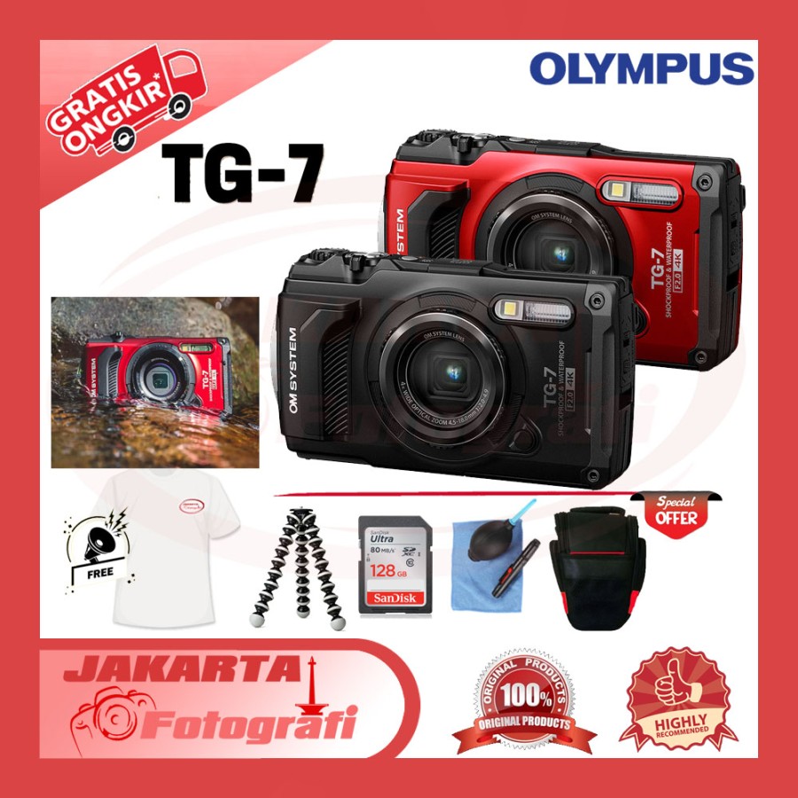 Jual Olympus Om System Tough Tg-7 Underwater Digital Camera Tg7 Original Di Seller Jakarta ...