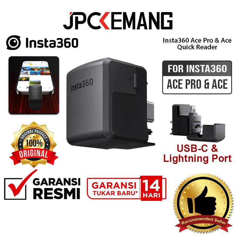 Promo Jpc Kemang Insta360 Ace Pro & Ace Quick Reader For Insta 360 Action Camera Garansi Resmi ...