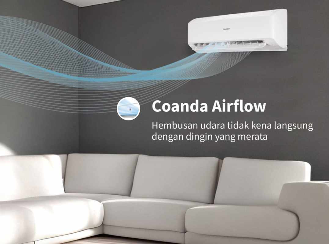Jual Sharp Ac Split Aha9bey / Ah-a9bey 1 Pk Standard Di Seller Captain ...