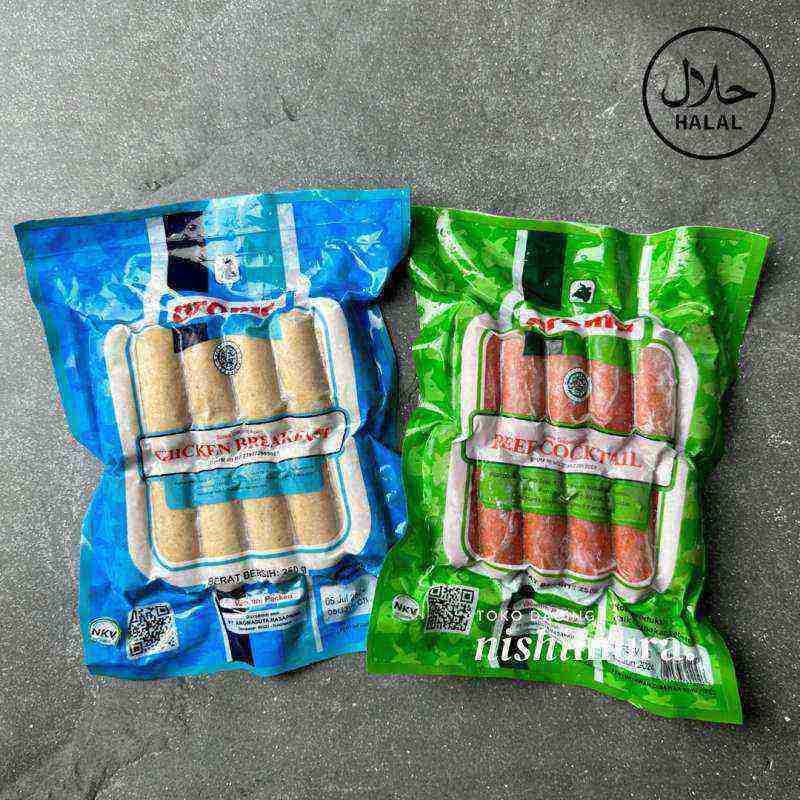 Jual Sosis Hotel Breakfast Sapi Ayam Beef Chicken PREMIUM Sausage by ...