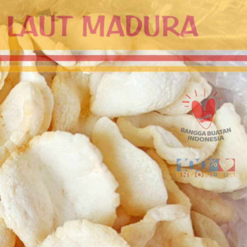 Jual Kerupuk Ikan Payus Gurih Renyah Camilan Laut Madura Oleh-oleh Khas ...