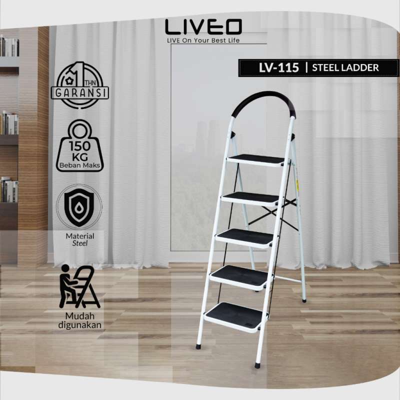 Jual Tangga Liveo 5 Step Original Murah - Harga Diskon Juli 2024 ...