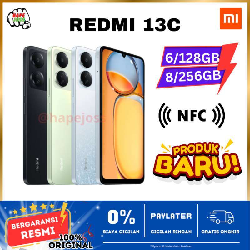 Jual Xiaomi Redmi 13C NFC 6 128GB Di Seller HapeJoss Official Store Hape Joss Kota Semarang
