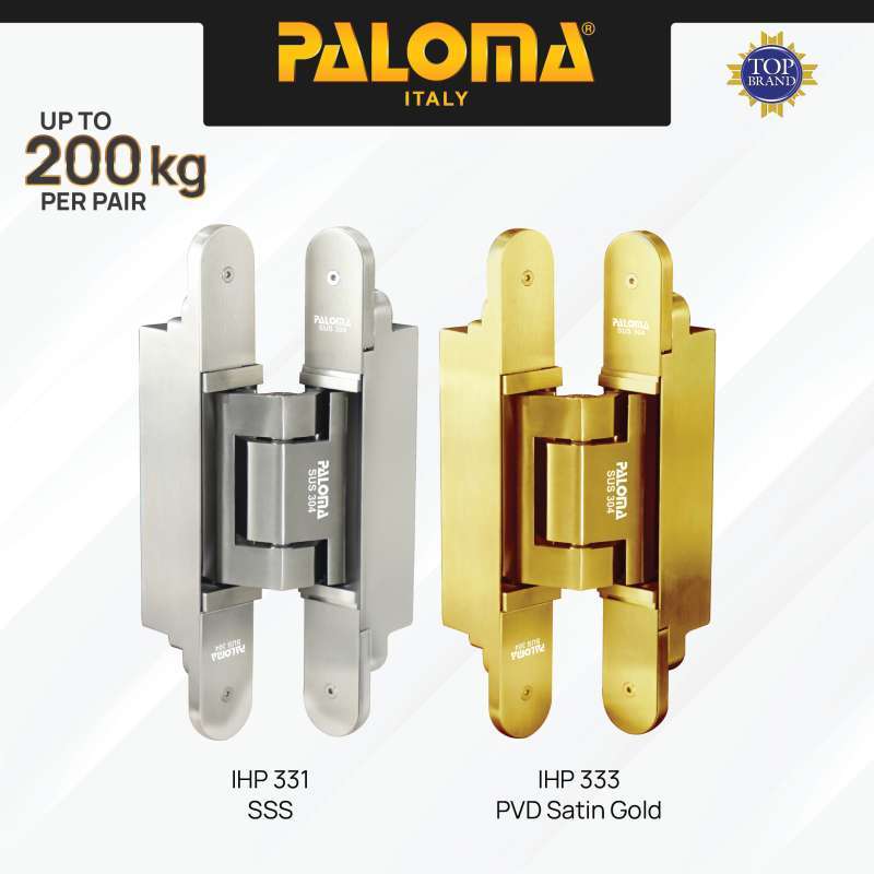 Promo Paloma Engsel Tanam Invisible Concealed Hinge Pintu Jendela Ihp ...