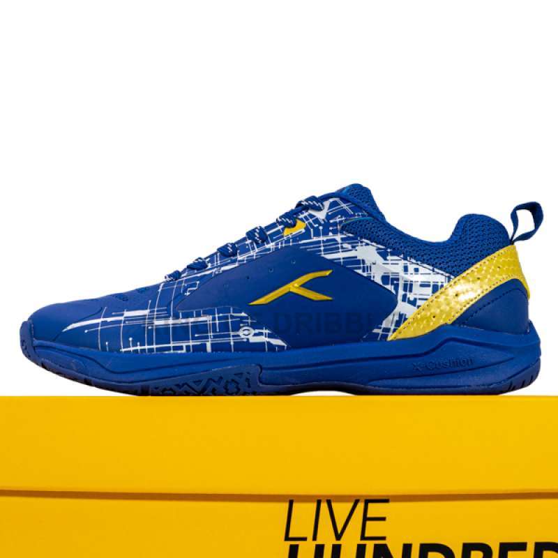 Promo Sepatu Badminton/bulu Tangkis Hundred Beast Ii Hbfs-3m046-3 ...