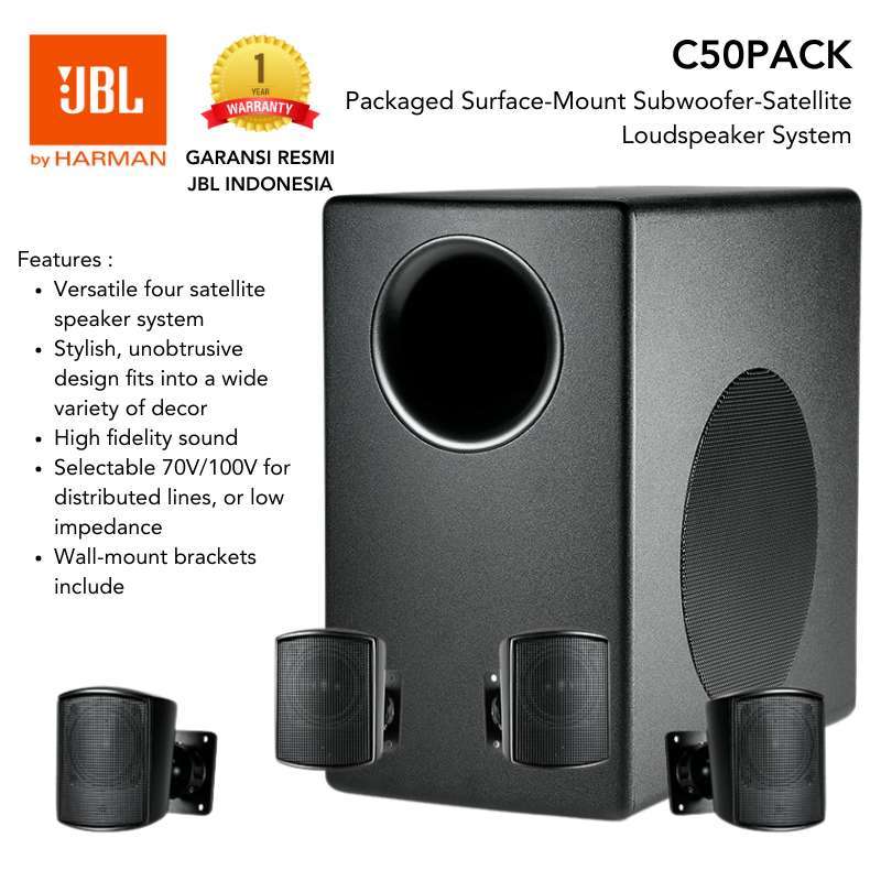 Jual Speaker Jbl Control 50 Pack Control-50-pack Control 50-pack ...