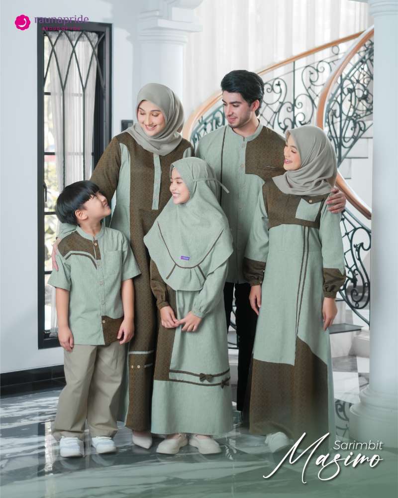 Promo Rauna Sarimbit Keluarga Lebaran 2024 / Sarimbit Masimo - Green ...