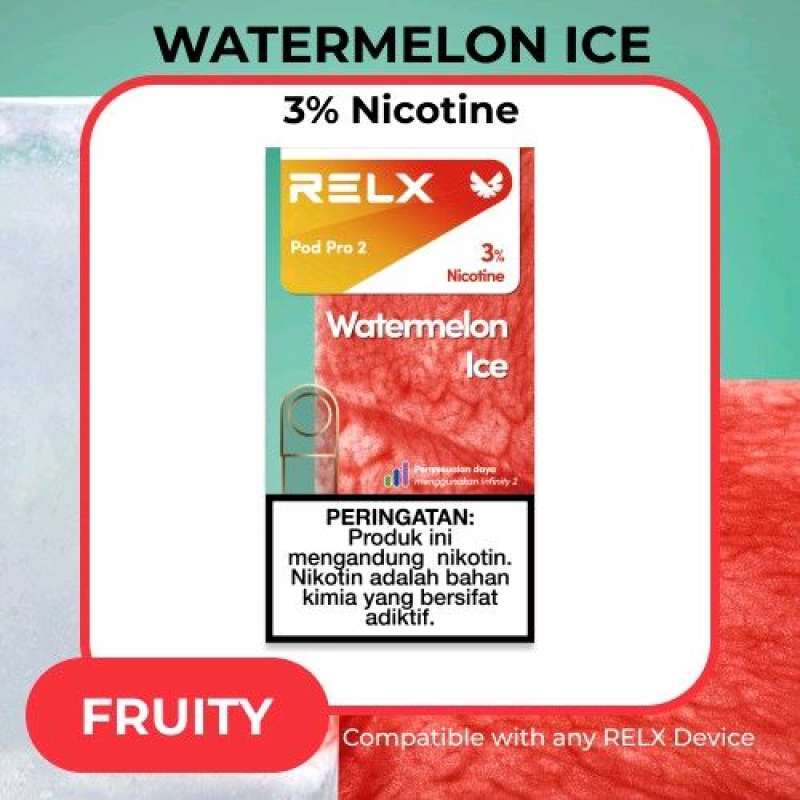 Jual RELX Infinity Pod - Watermelon Ice Isi 1 di Seller RELX GD OFFICIAL JAKARTA TIMUR ...