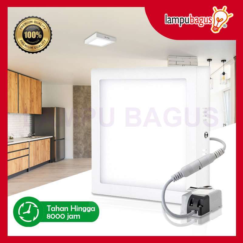 Promo Panel Led Outbow Lampu Downlight Led Panel 18w 24w Kotak - White ...