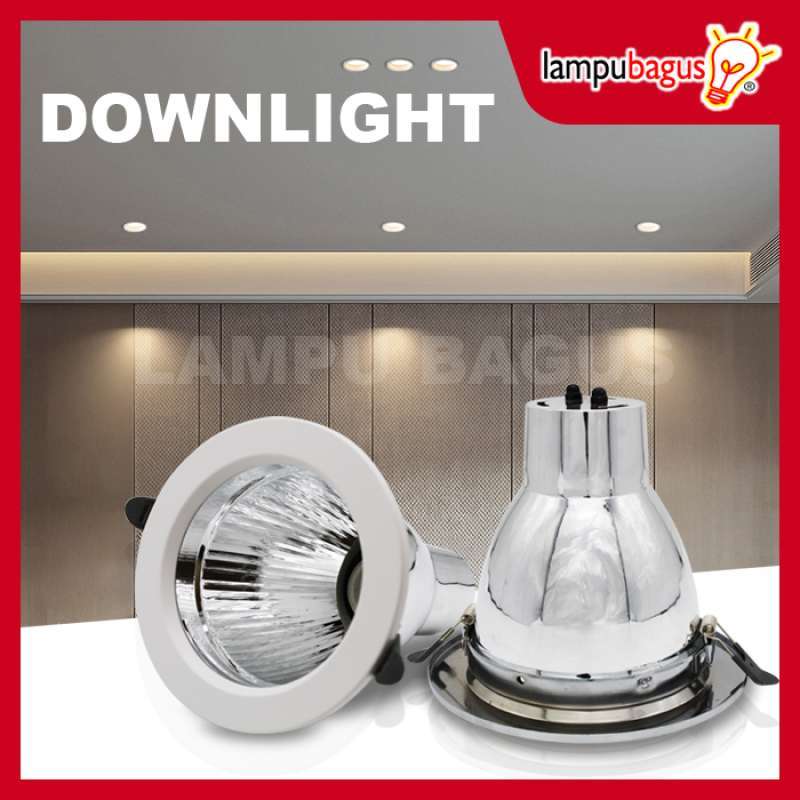 Promo Downlight 3 Inch 4 Inch 5 Inch / Kap Lampu Downlight Fitting E27 ...