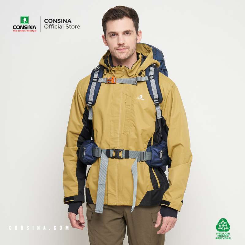 Jual Consina Everest 60+5L Expert Series Ransel Gunung - Titanium di ...
