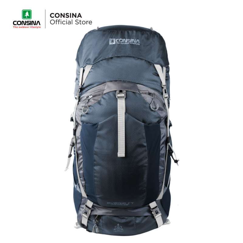 Jual Consina Everest 60+5L Expert Series Ransel Gunung - Titanium di ...