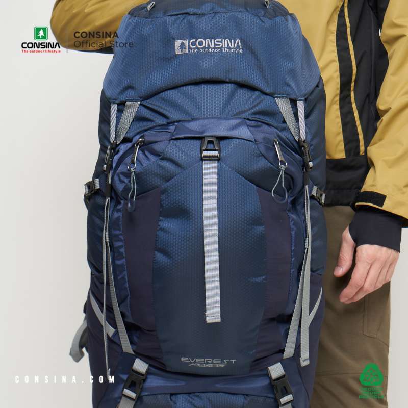 Jual Consina Everest 60+5L Expert Series Ransel Gunung - Titanium di ...