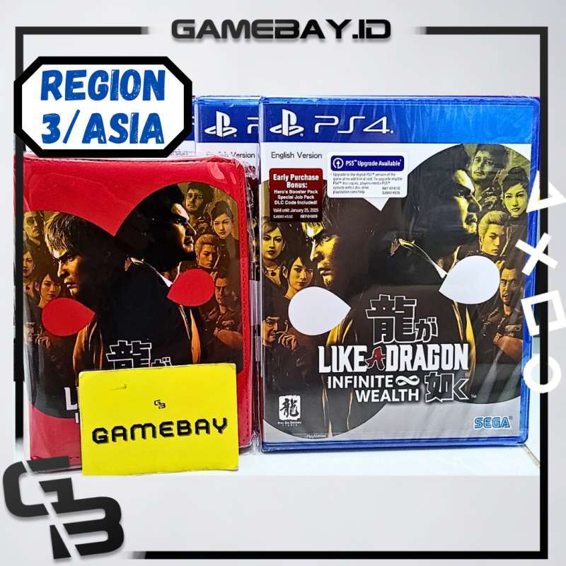 Jual Ps4 Like A Dragon Infinite Wealth - Region 2 Di Seller Gamebay ...