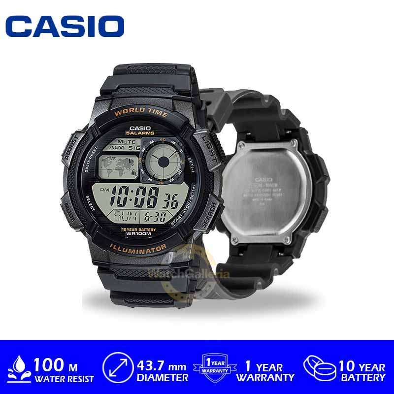 Promo Casio Ae-1000w-1avdf Jam Tangan Pria Diskon 51% Di Seller The Watchgalleria - The ...