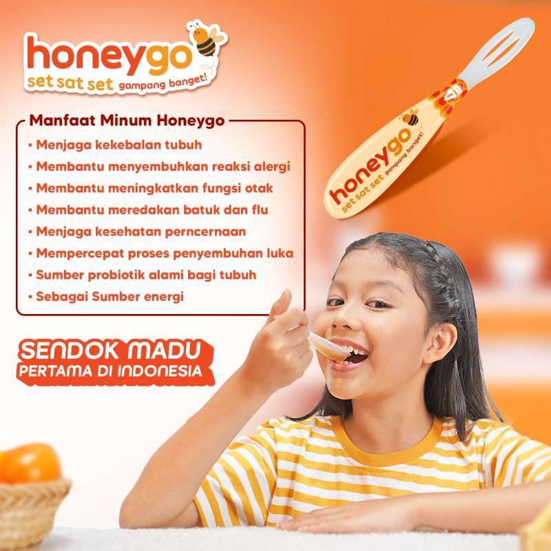 Jual Honeygo Madu Murni Dengan Sendok - Bundling Hemat 3 Packs Di Seller Tanobel Official Store ...